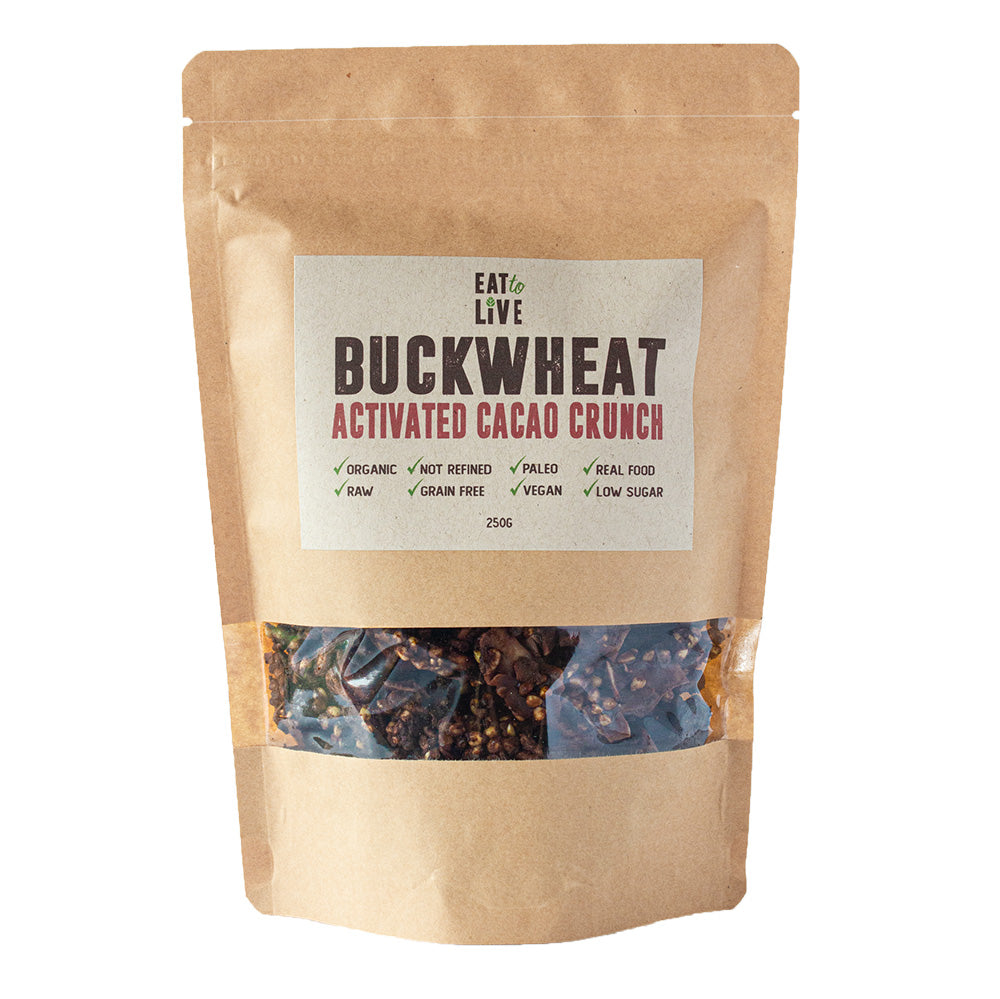 Buckwheat Cacao Crunch Muesli (Organic, Activated, Gluten & Grain Free